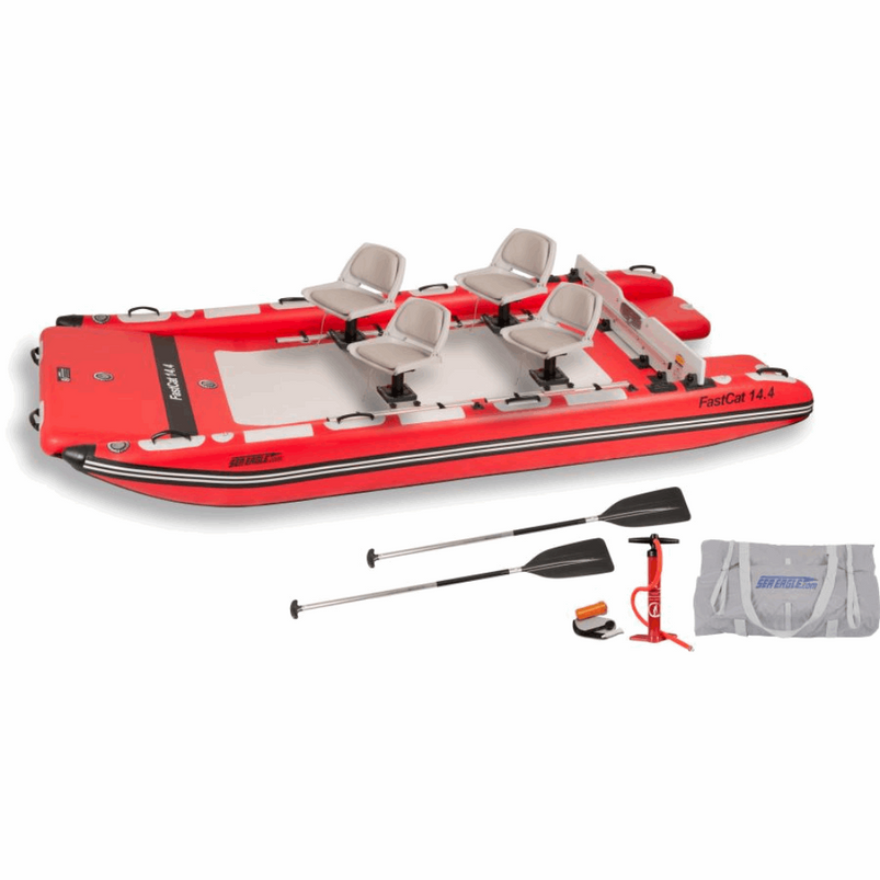 FastCat14 Inflatable Boat - Sea Eagle - Kayakish