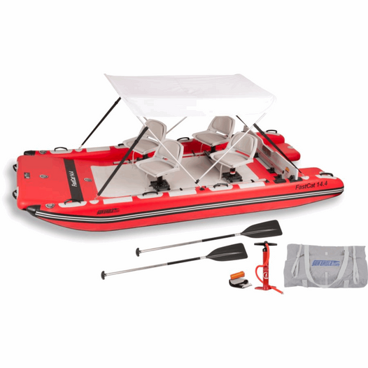 FastCat14 Inflatable Boat - Sea Eagle - Kayakish